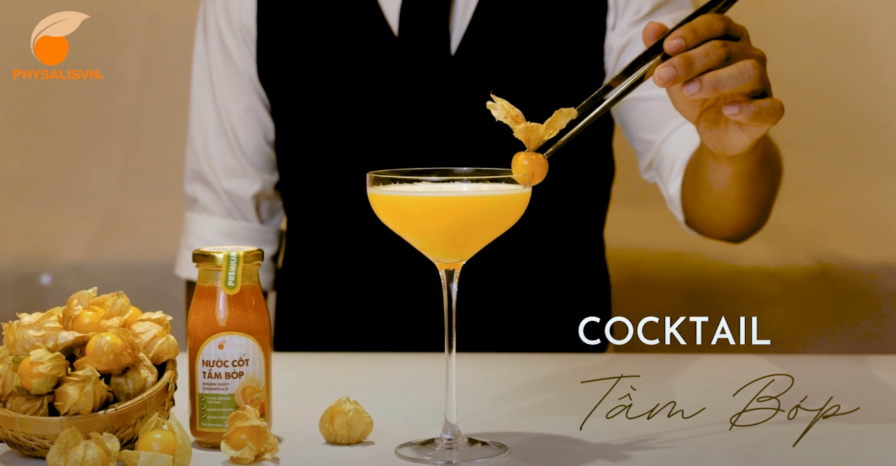 The ultimate Golden berry Cocktail recipe awakens the taste from the inside